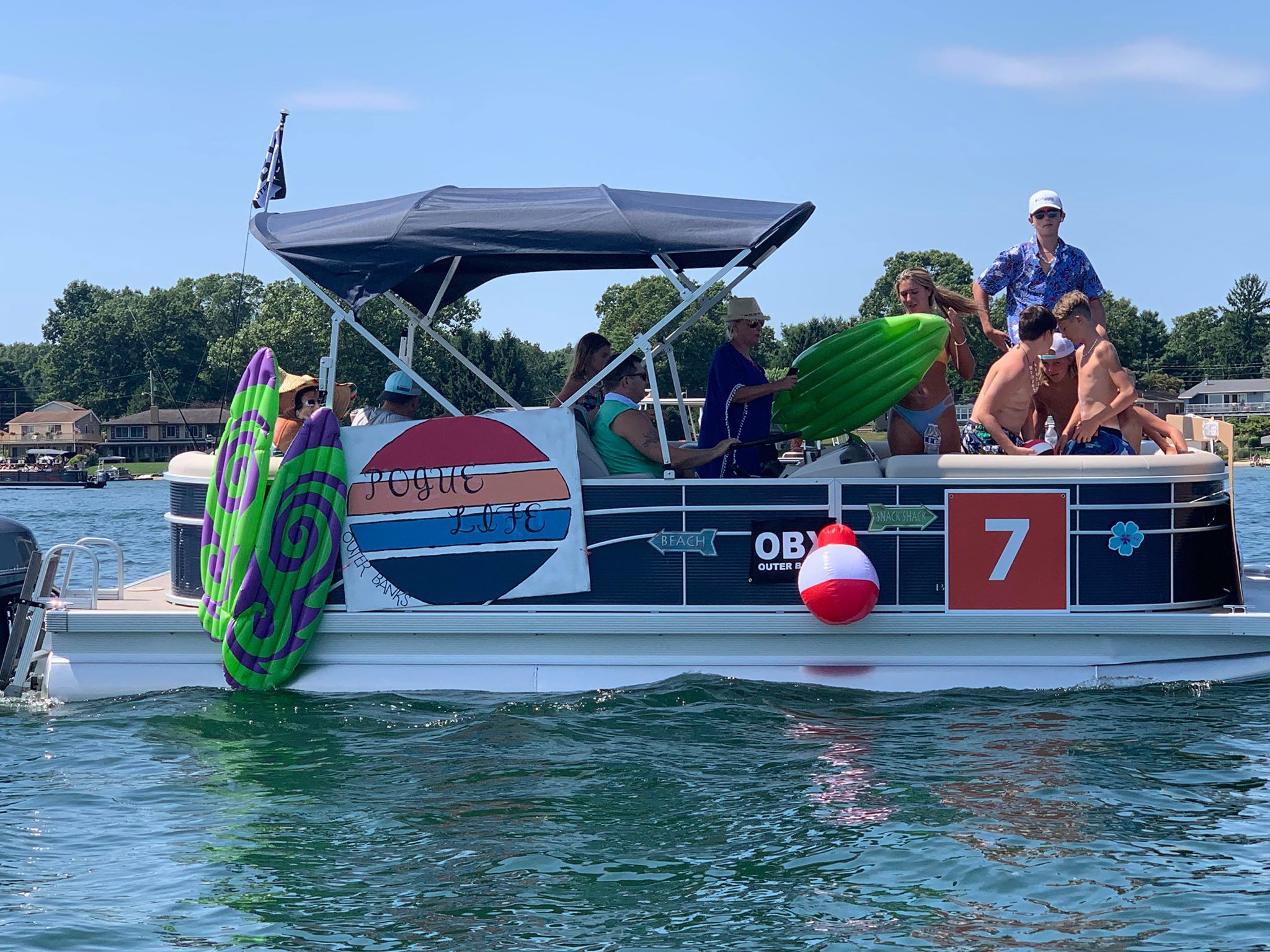 Barron Lake Boat Parade - Barron Lake Association